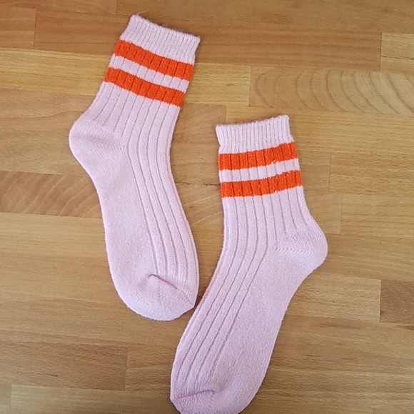 Hansel From Basel | Accessories | Pink Rugby Socks | Poshmark